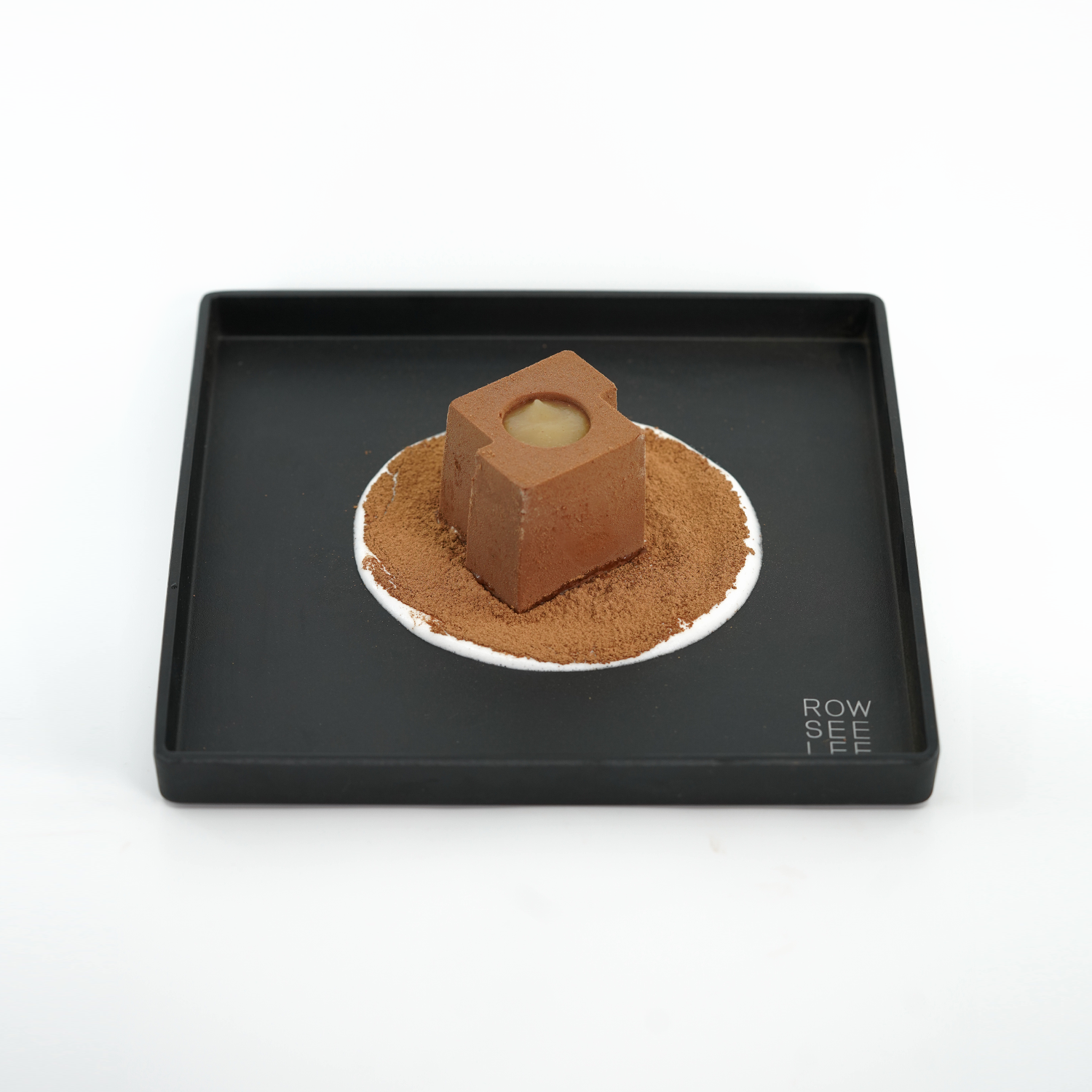 Geometric Chocolate & Pear